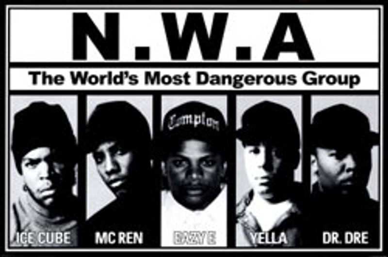 NWA The World s Most Dangerous Group Poster Amoeba Music nwa-the-world-s-most-dangerous-group-poster-amoeba-music