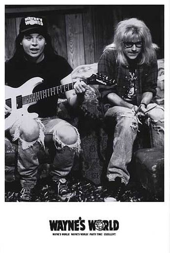 Wayne's World - Wayne & Garth (Movie Poster) - Amoeba Music