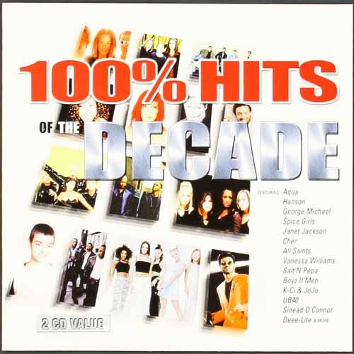 Various Artists - 100% Hits Of The Decade [Import] (CD) - Amoeba Music