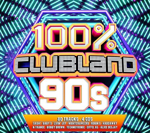Various Artists - 100% Clubland 90s (CD) - Amoeba Music