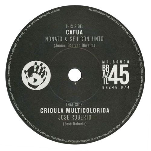 Nonato Y Su Conjunto, José Roberto - Cafua / Crioula Multicolorida ...