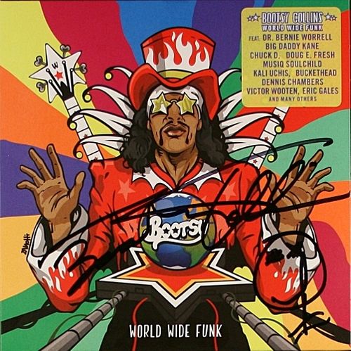 Bootsy Collins - World Wide Funk [Autographed] (CD) - Amoeba Music