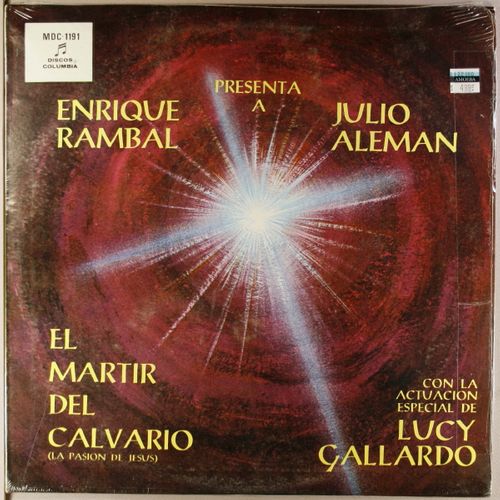 Enrique Rambal - El Martir Del Calvario (La Pasion de Jesus) (Vinyl LP ...
