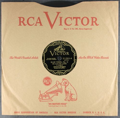 Jimmie Rodgers - Blue Yodel - No. II / The Brakeman's Blues (Vinyl 78 ...