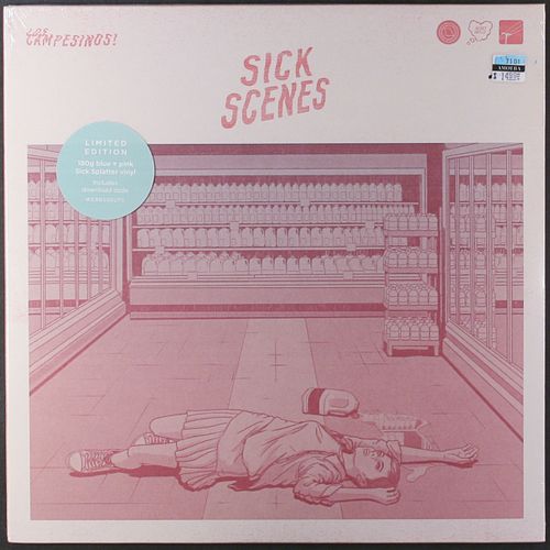 Los Campesinos! - Sick Scenes [180 Gram Blue and Pink Sick Splatter ...