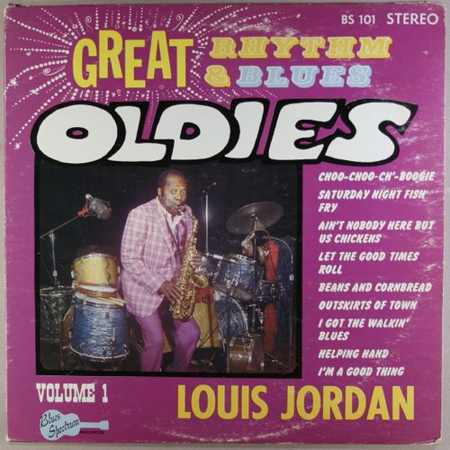Louis Jordan - Great Rhythm & Blues Oldies, Volume 1 (Vinyl LP ...