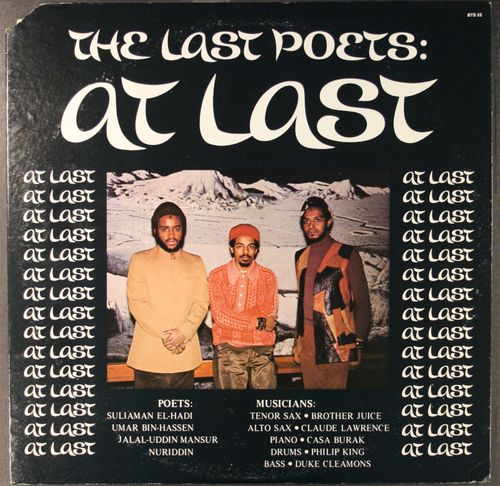 The Last Poets - At Last [1973 Pressing] (Vinyl LP) - Amoeba Music
