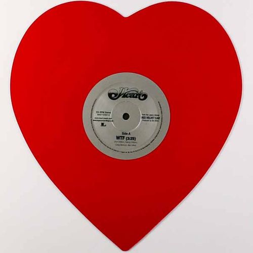Heart - WTF [Red Vinyl Heart Shaped Disc] (Vinyl 10") - Amoeba Music