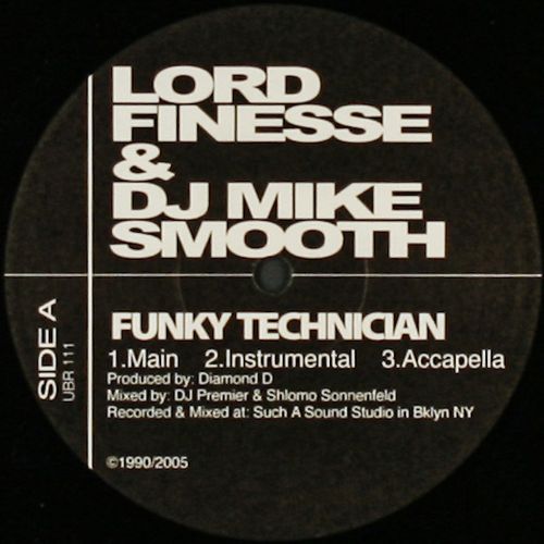 Lord Finesse & DJ Mike Smooth - Funky Technician/Bad Mutha (Vinyl 12 ...