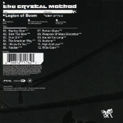 The Crystal Method - Legion Of Boom (CD) - Amoeba Music